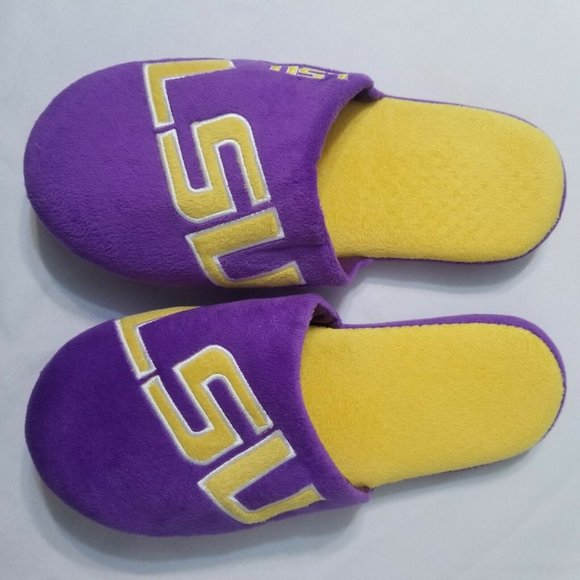 Shoes | Lsu Tigers Logo Slippers Louisiana State | Poshmark